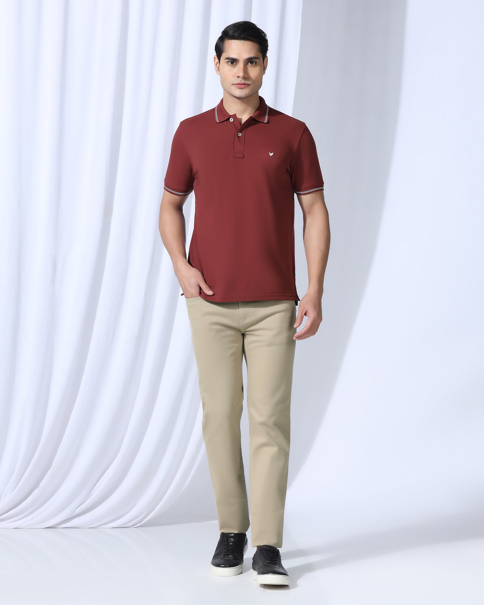 Buy Bleed Zero Slim Yonk Fit Beige Jeans With Mid Rise Waist