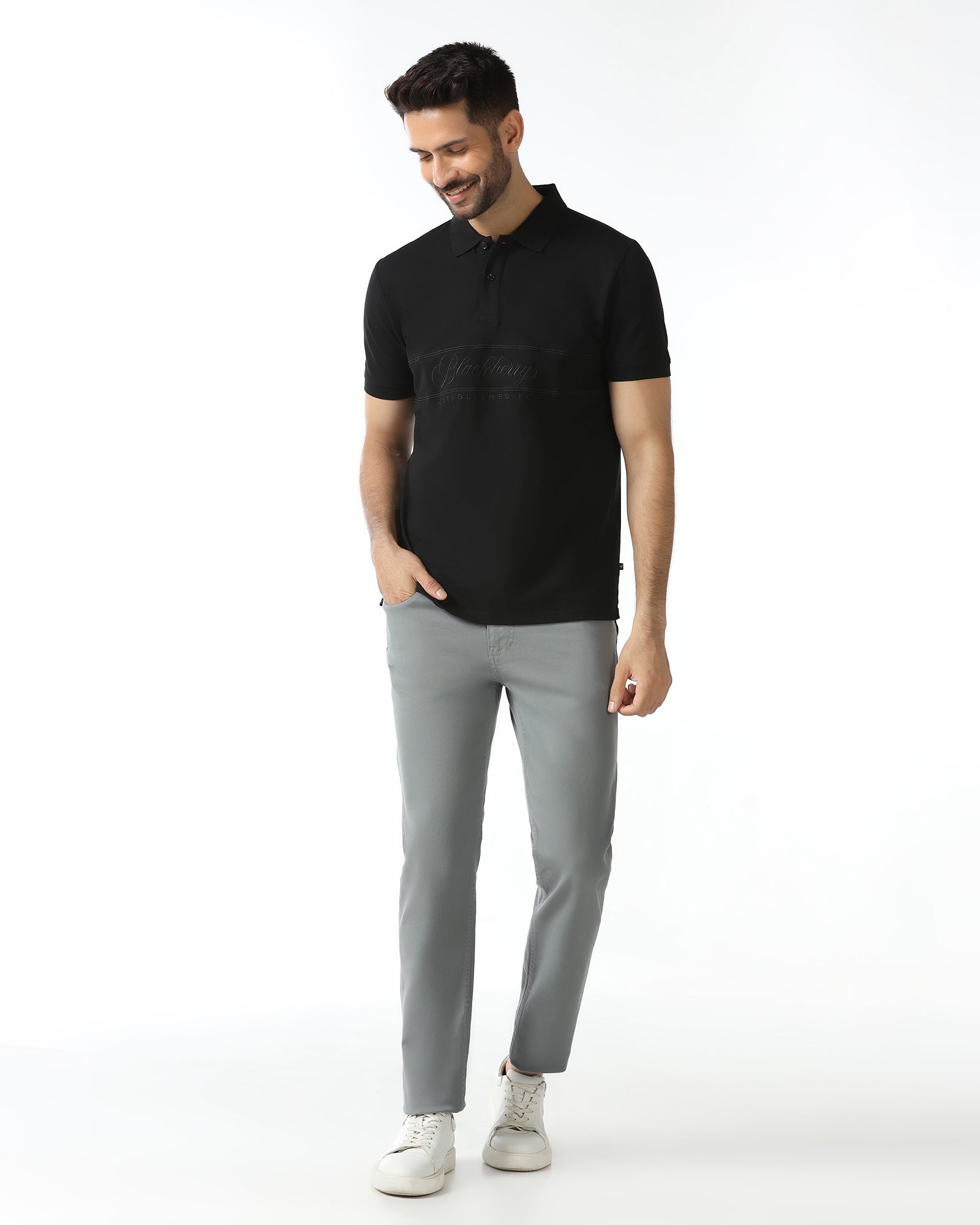 Buy Light Blue Bleed Zero Slim Fit Jeans Online