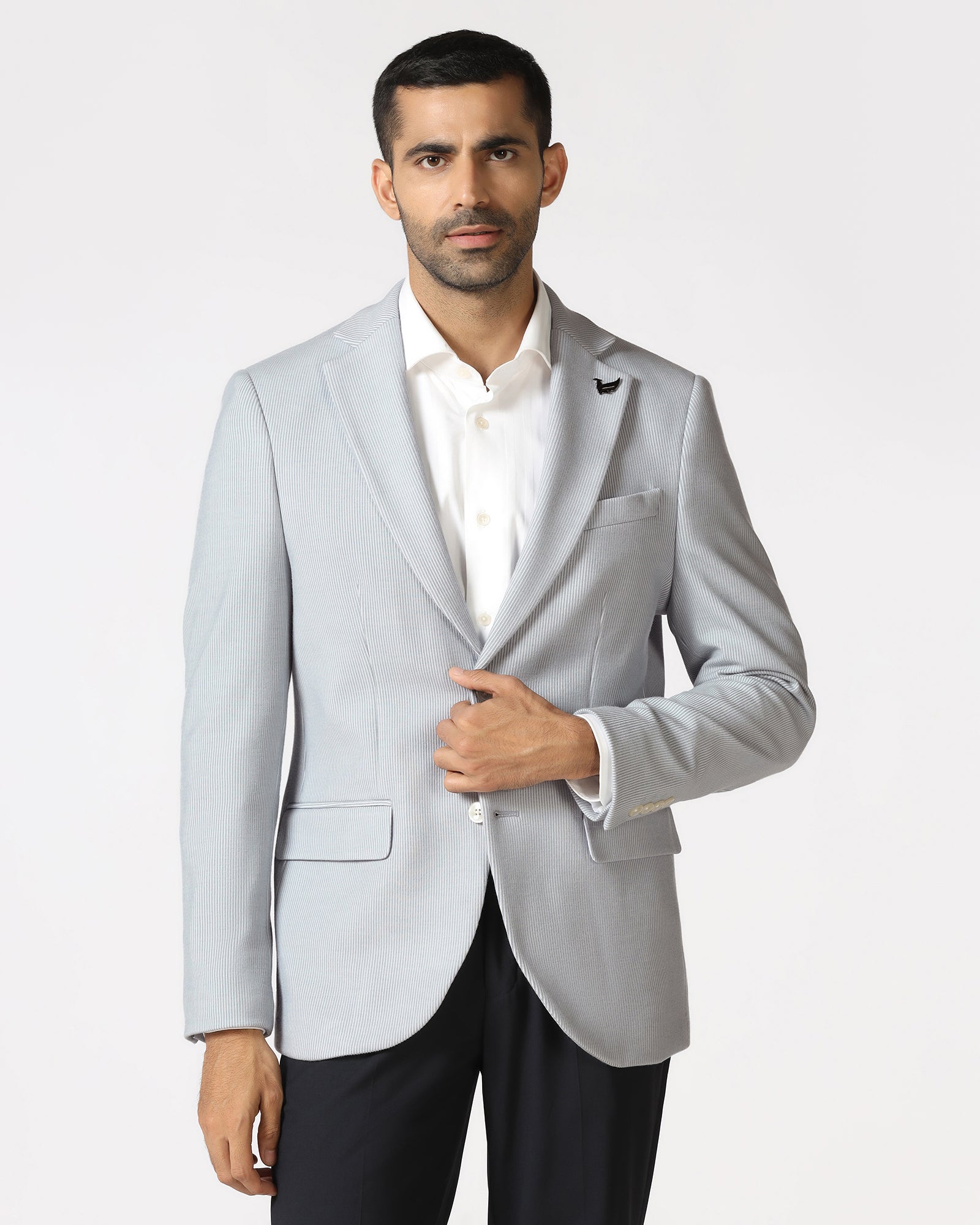 Airforce Blue Stripe Blazers - Ciroc