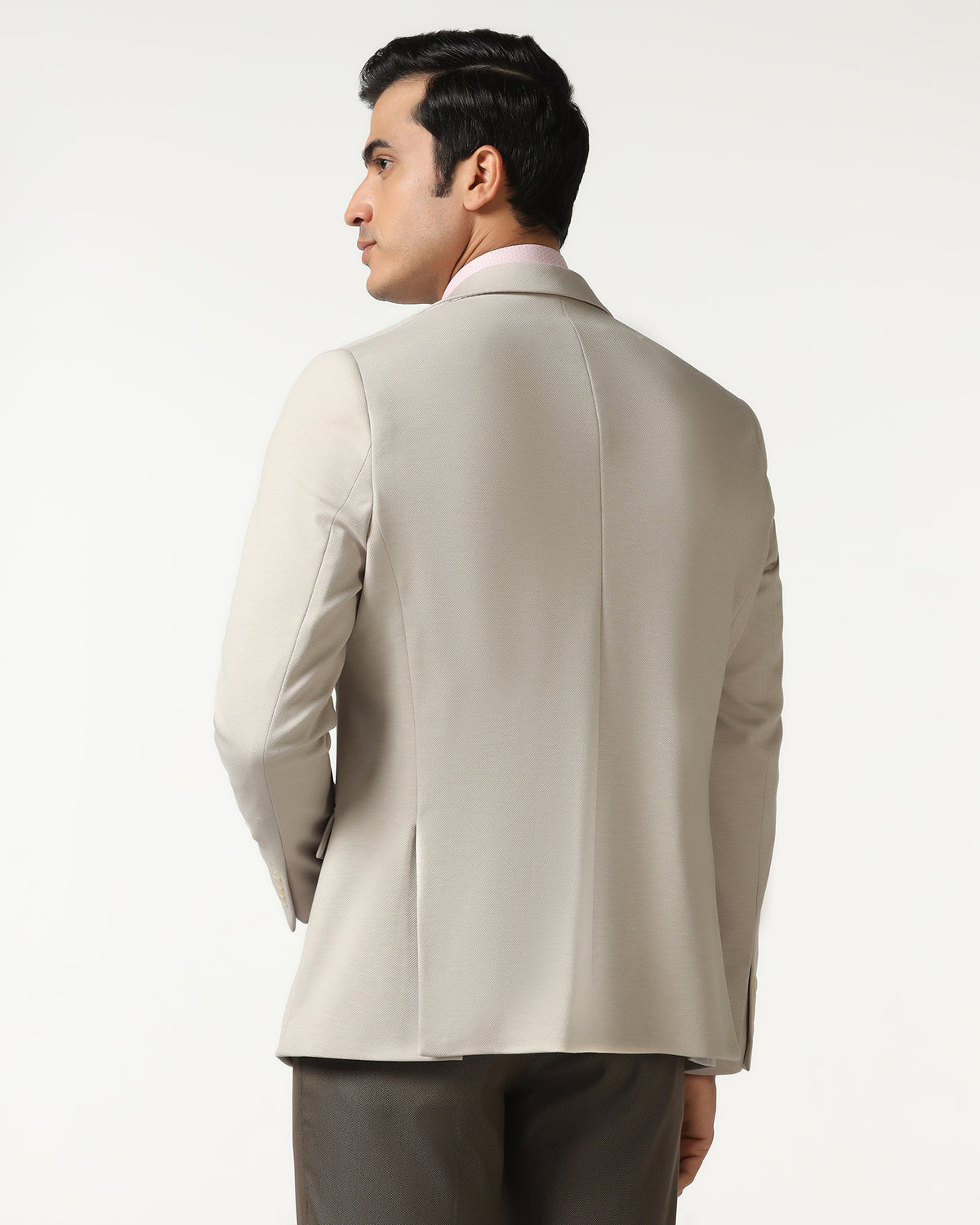 Buy Beige Textured Blazer Walker Online By Blackberrys
