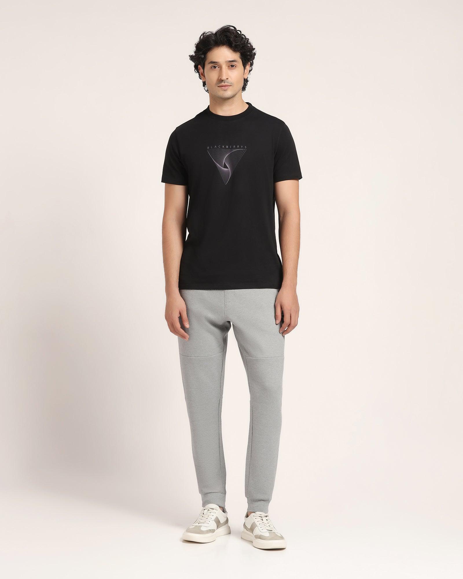 Buy Casual Grey Solid Joggers from Roddy Collection