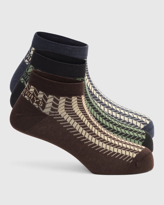 Cotton Multi Color Solid Socks - Wye