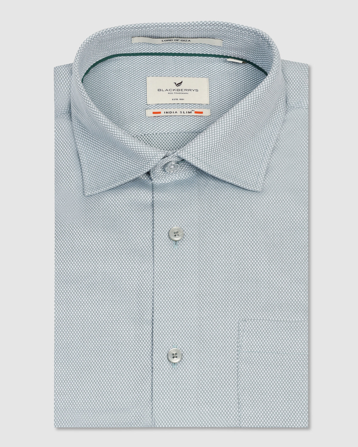 Buy Quent Olive Textured Shirt Online India
