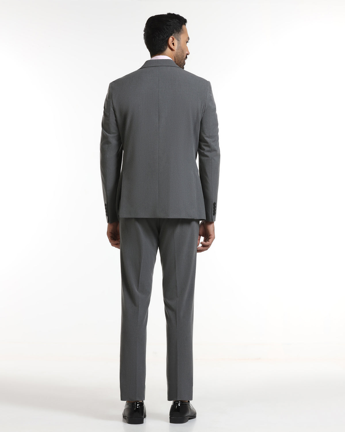 Buy Grey Two Piece Solid Suit Online at Blackberrys