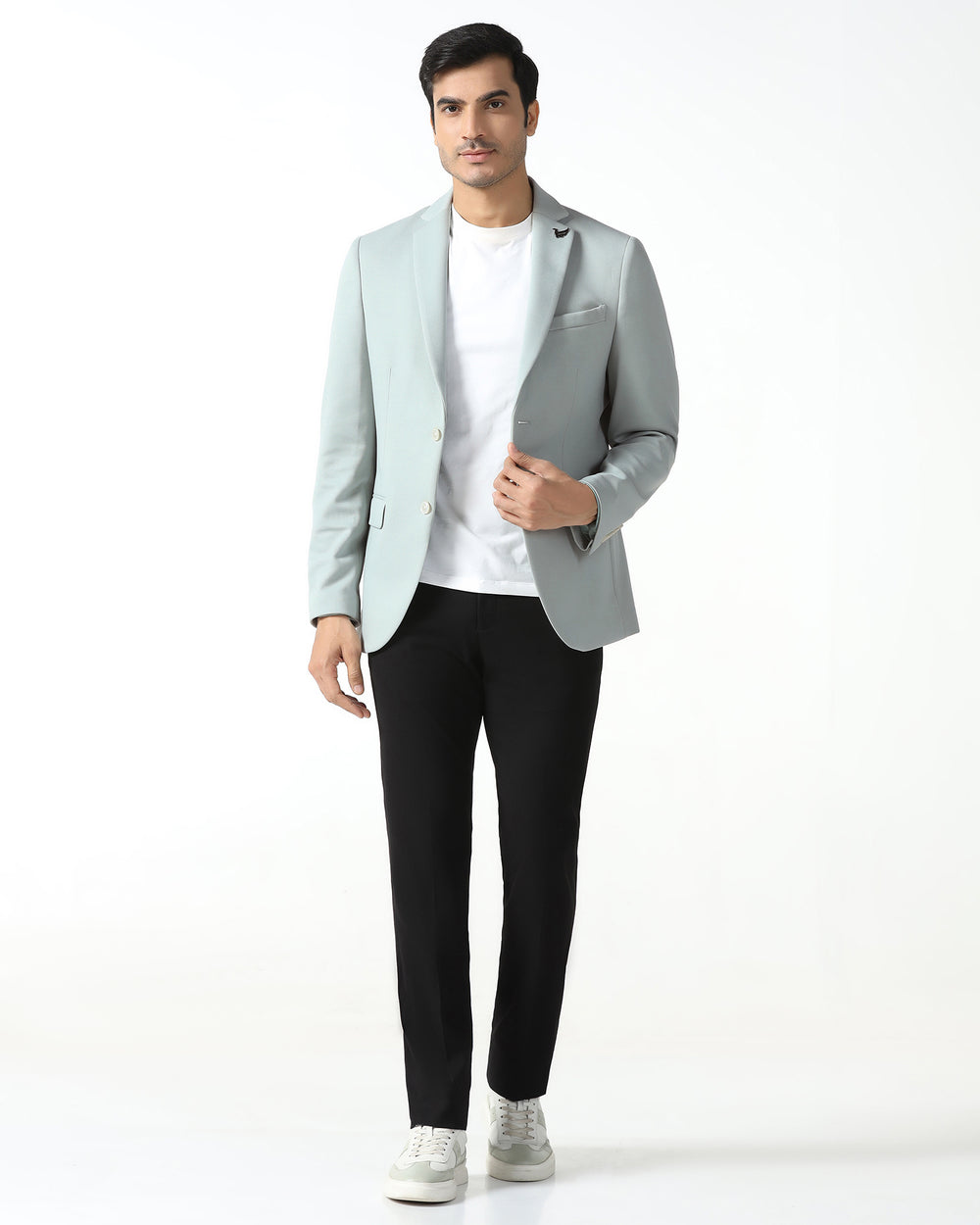 Mint Textured Blazers - Walker