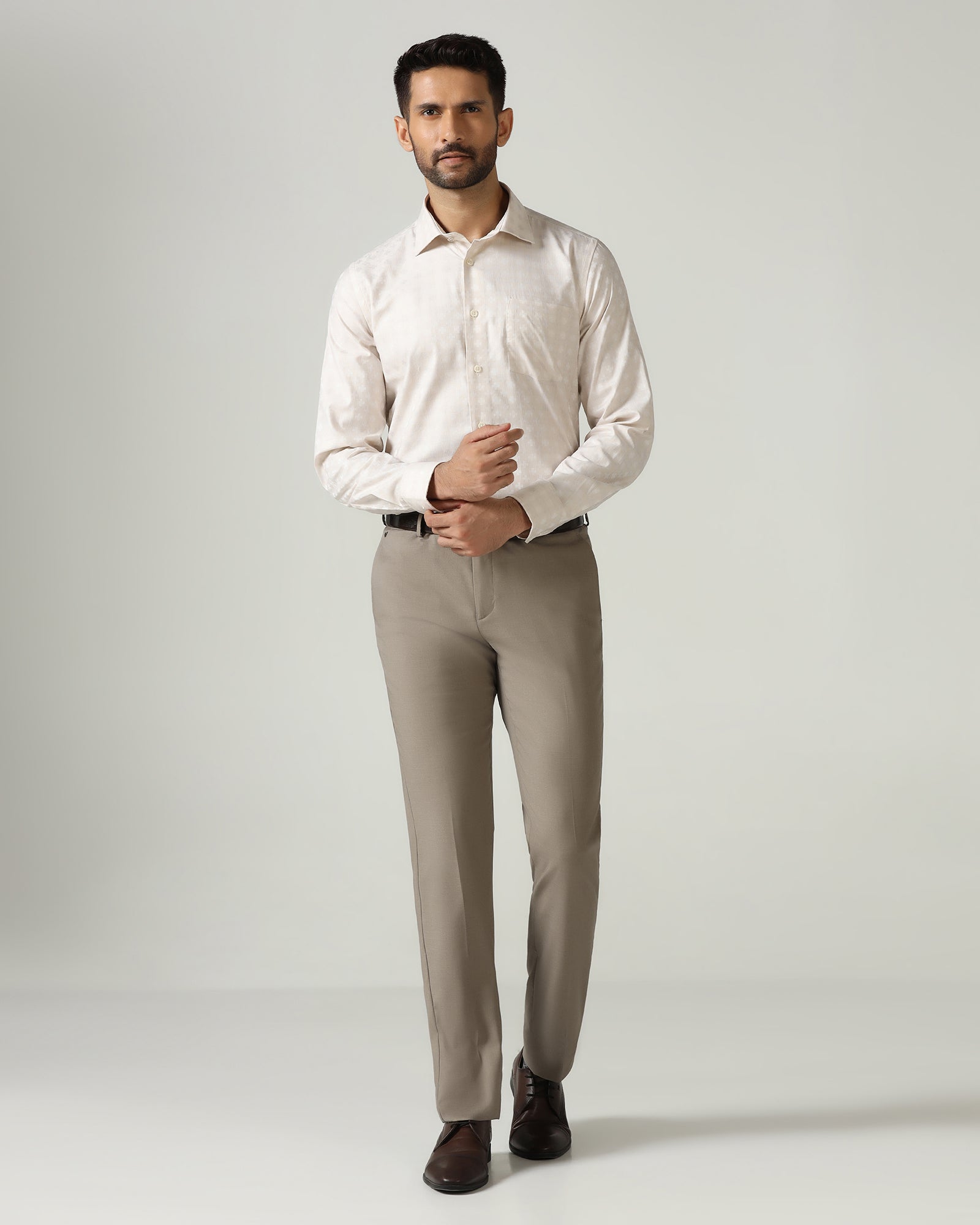Buy Mouse Solid Trouser From Parma Collection Online