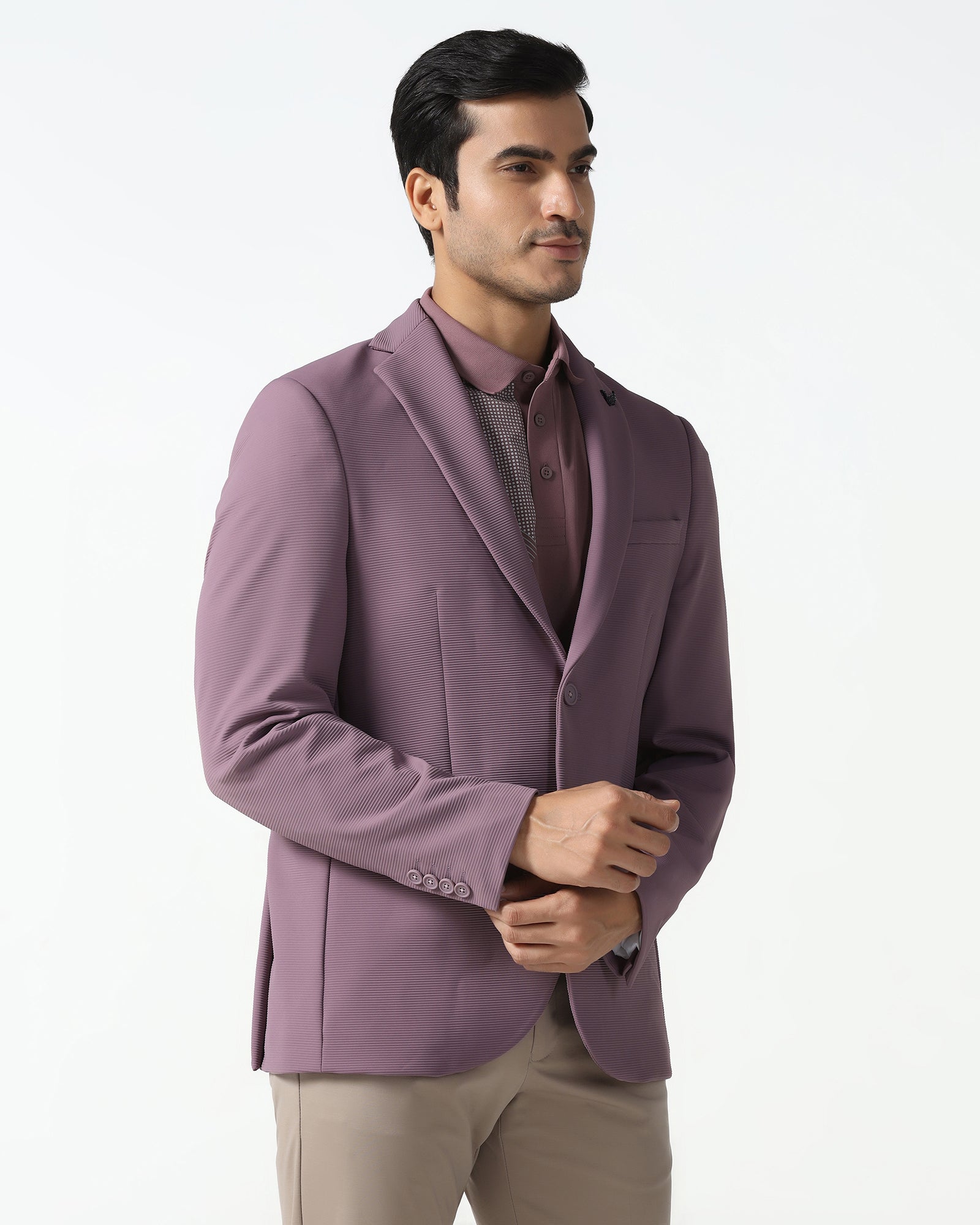 Pink TechPro Stripe Blazers - Fiesta