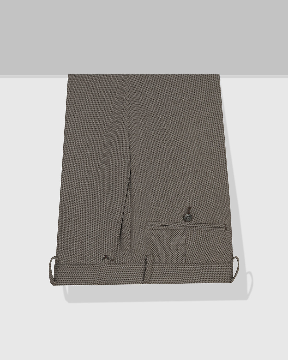 Slim Fit B-91 Formal Mouse Textured Trouser - Fendi