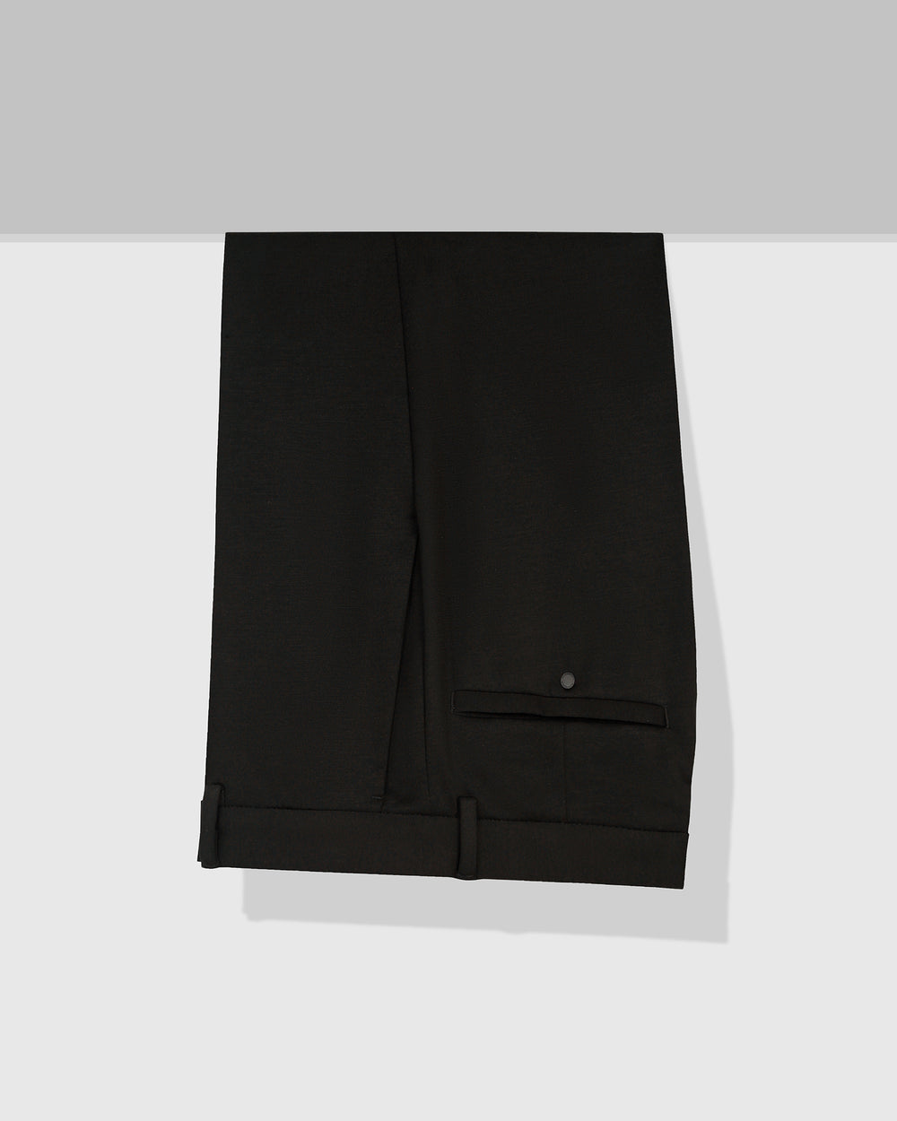 TechPro Slim Fit B-91 Formal Black Solid Trouser - Explorer