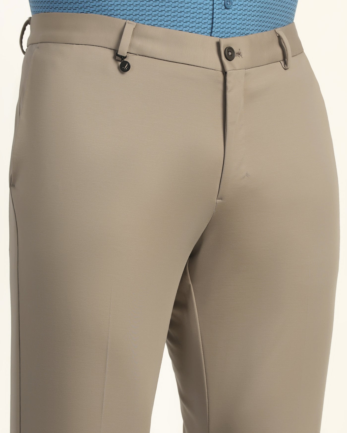 TechPro Slim Fit B-91 Formal Mouse Solid Trouser - Explorer