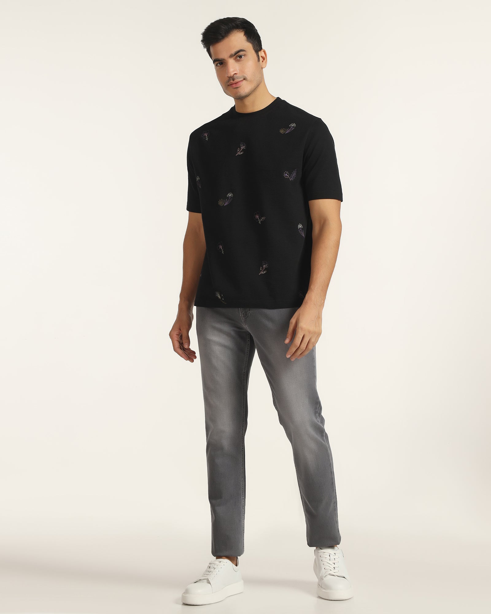 Ultrasoft Slim Comfort Buff Fit Grey Jeans - Sandro